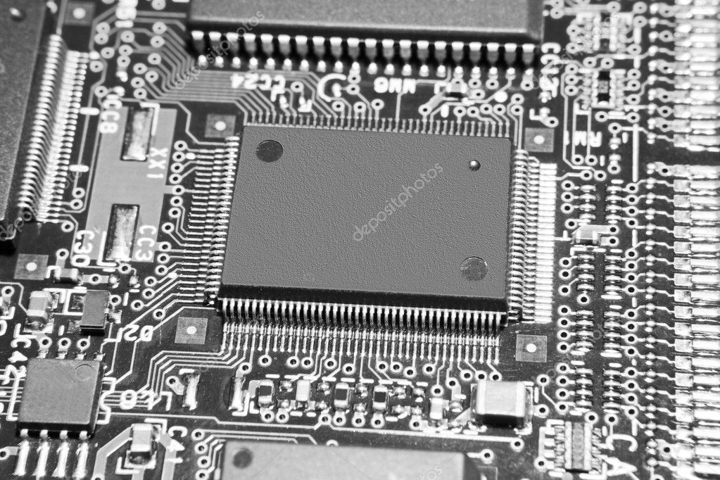 Microprocessor. — Stock Photo © ekipaj #4400395 Microprocessor. — Stock Photo © ekipaj #4400395