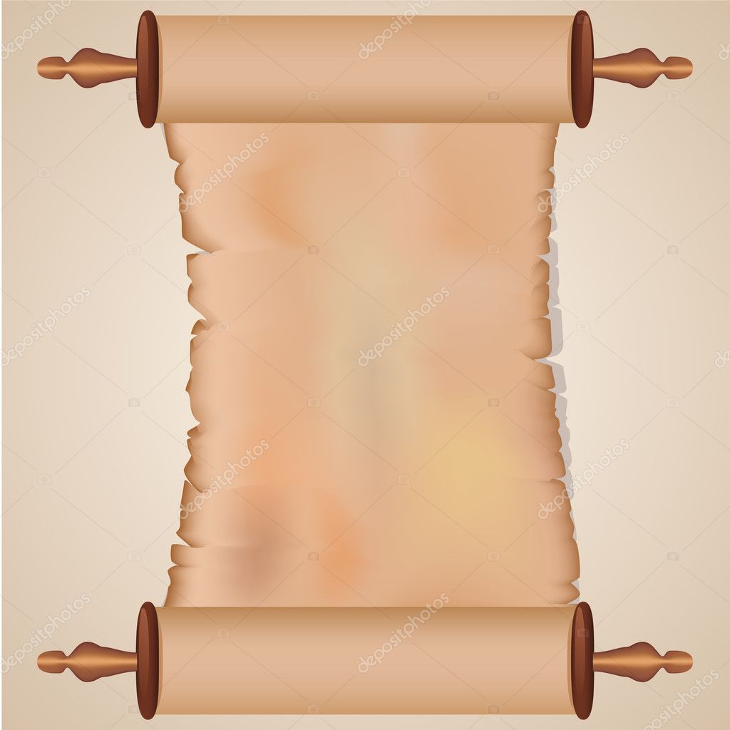 Ancient scroll — Stock Vector © jelome #4956401 Ancient scroll — Stock Vector © jelome #4956401