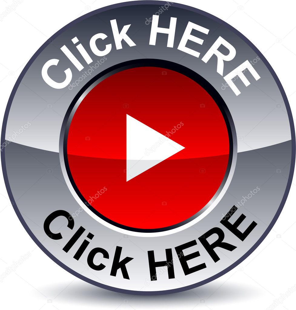 Click here round button. — Stock Vector © Maxborovkov #5306574