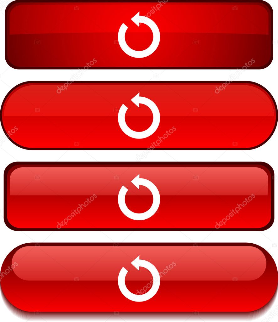 Refresh button set. — Stock Vector © Maxborovkov #5358373 Refresh button set. — Stock Vector © Maxborovkov #5358373