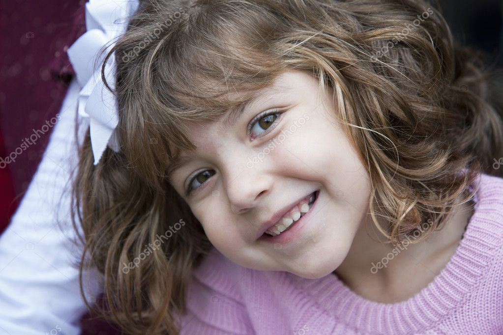 Cute little smiling girl — Stock Photo © judykennamer #5326655 Cute little smiling girl — Stock Photo © judykennamer #5326655