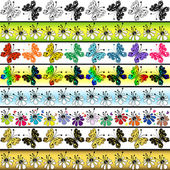 butterfly border | Free backgrounds and textures | Cr103.com