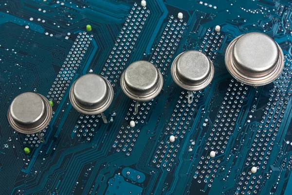 Old silicon chip - Stock Image - Everypixel