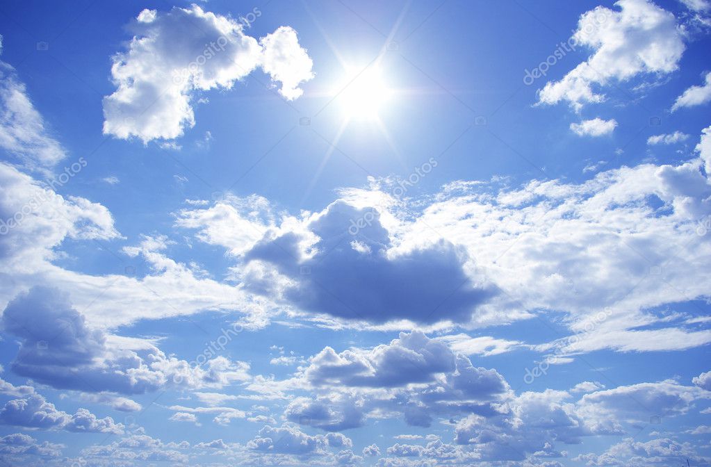 Sunny sky — Stock Photo © Pakhnyushchyy #4678733