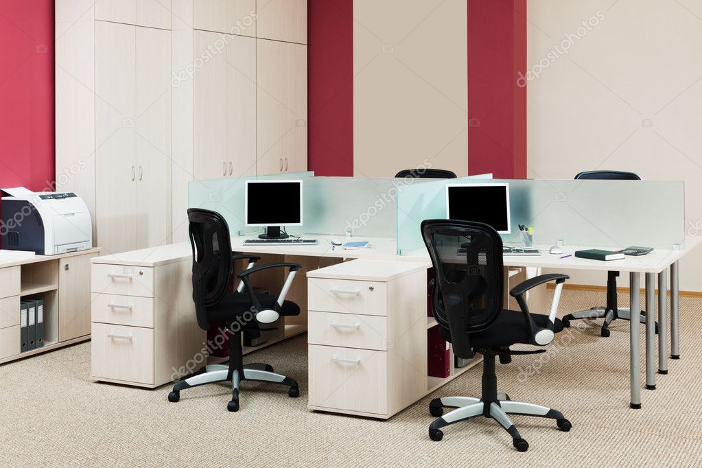 Computers on a desk — Stock Photo © igterex #5366008