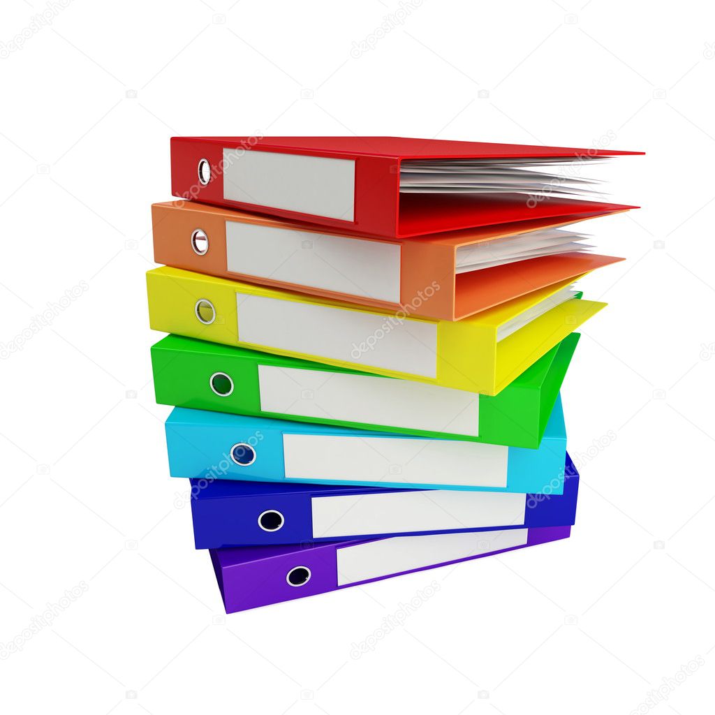 Binder Stock Photo by ©3dfoto 4132255
