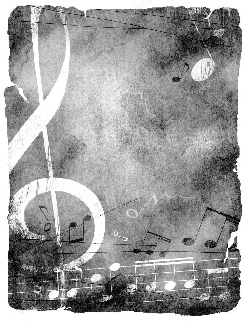 Grunge musical background Stock Photo by ©valent_ru 4104680