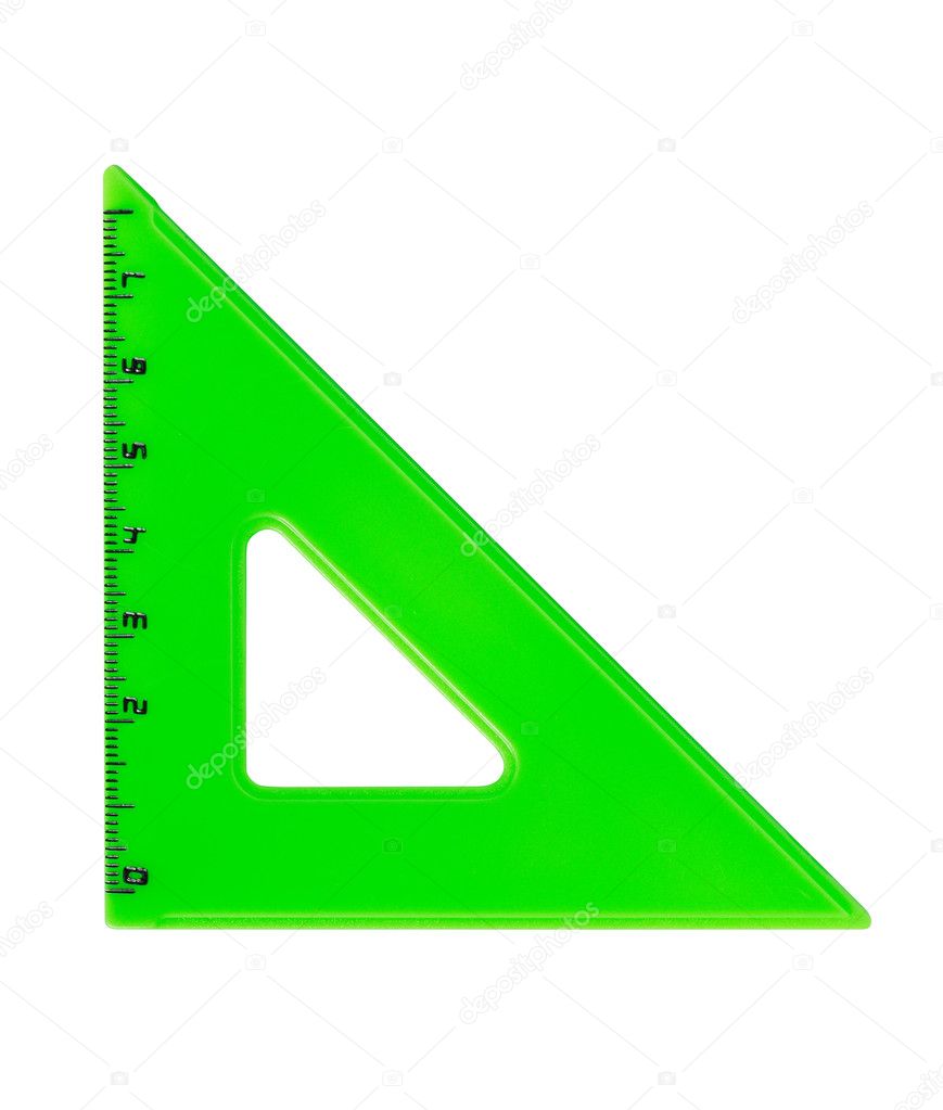 Plastic Triangle — Stock Photo © kvkirillov #4507403