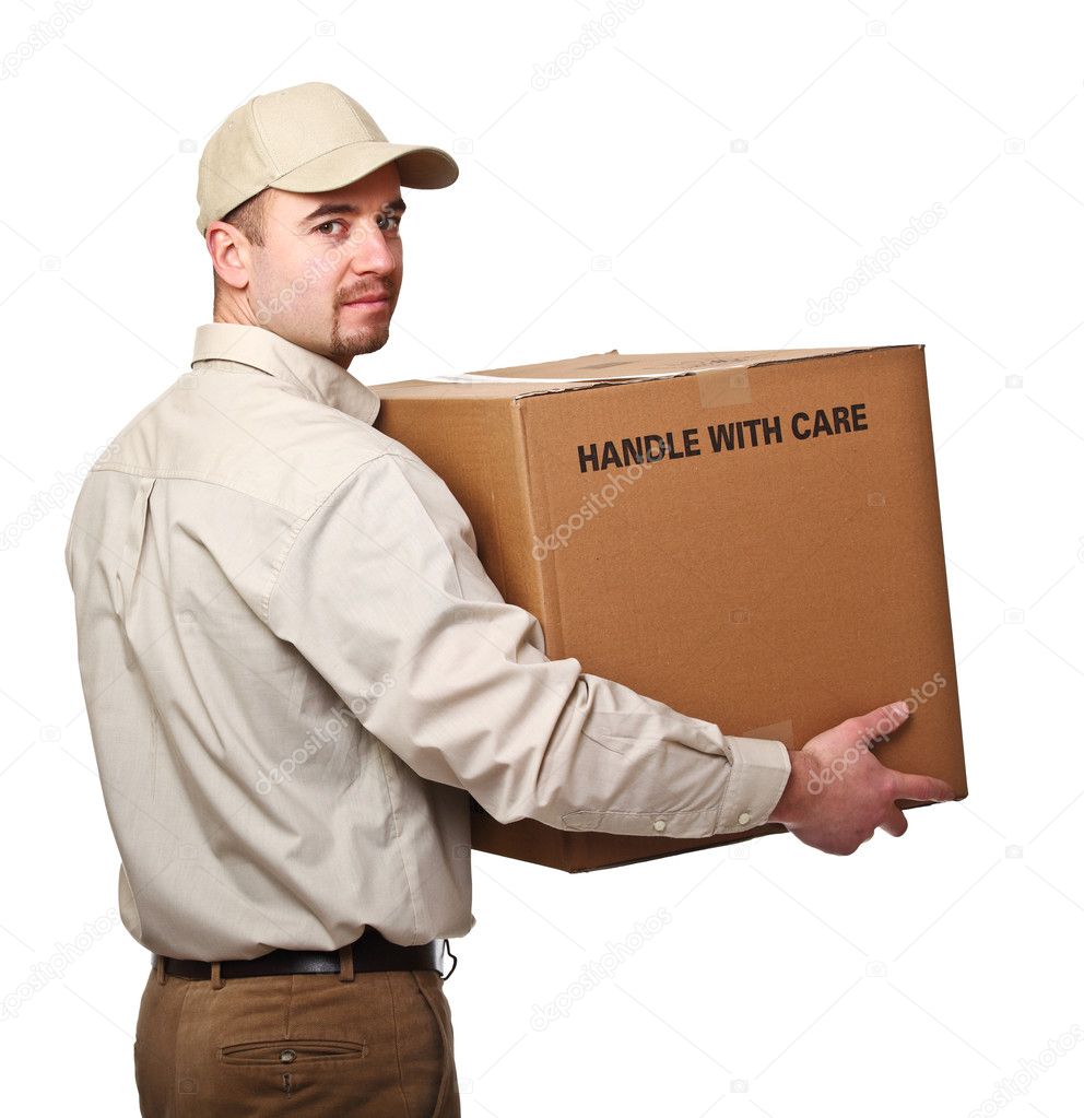 Delivery man — Stock Photo © jukai5 #4700912