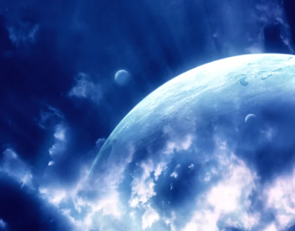 Sky in alien planet - Stock Image - Everypixel