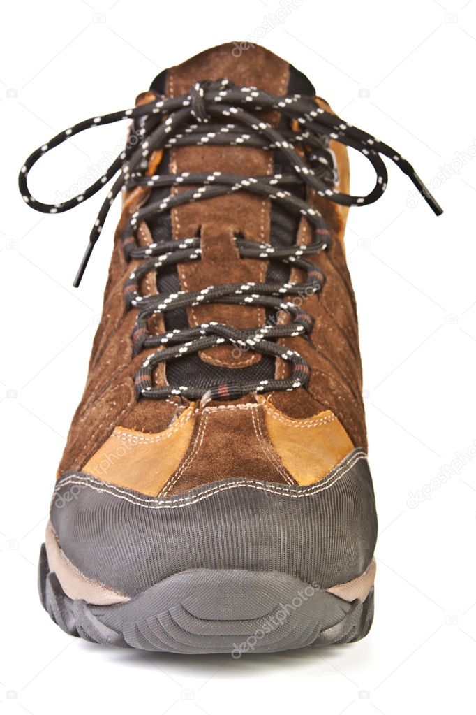 Mens shoes front view — Stock Photo © -vvetc- #4221715