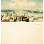 Back side of old postcard — Stock Photo © mirabellart #4525086