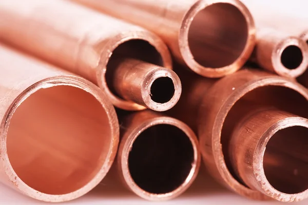 Copper pipes — Stock Photo © Lenorlux #4643921