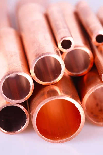 Copper pipes — Stock Photo © Lenorlux #4643921