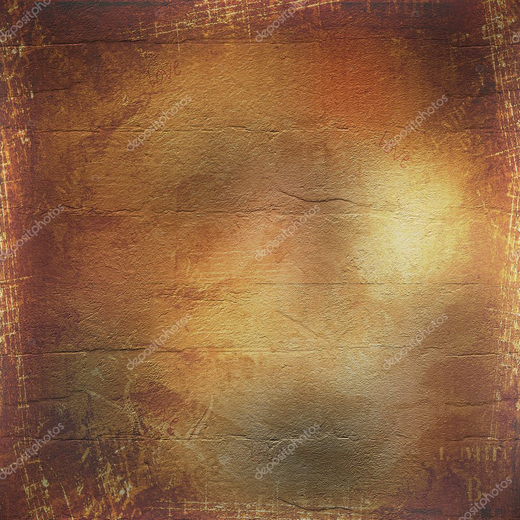 Abstract ancient brown background in scrapbooking style — Stock Photo ...