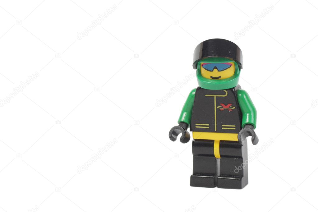 Toy racer man lego Stock Photo by ©Viktor4ik 4478770