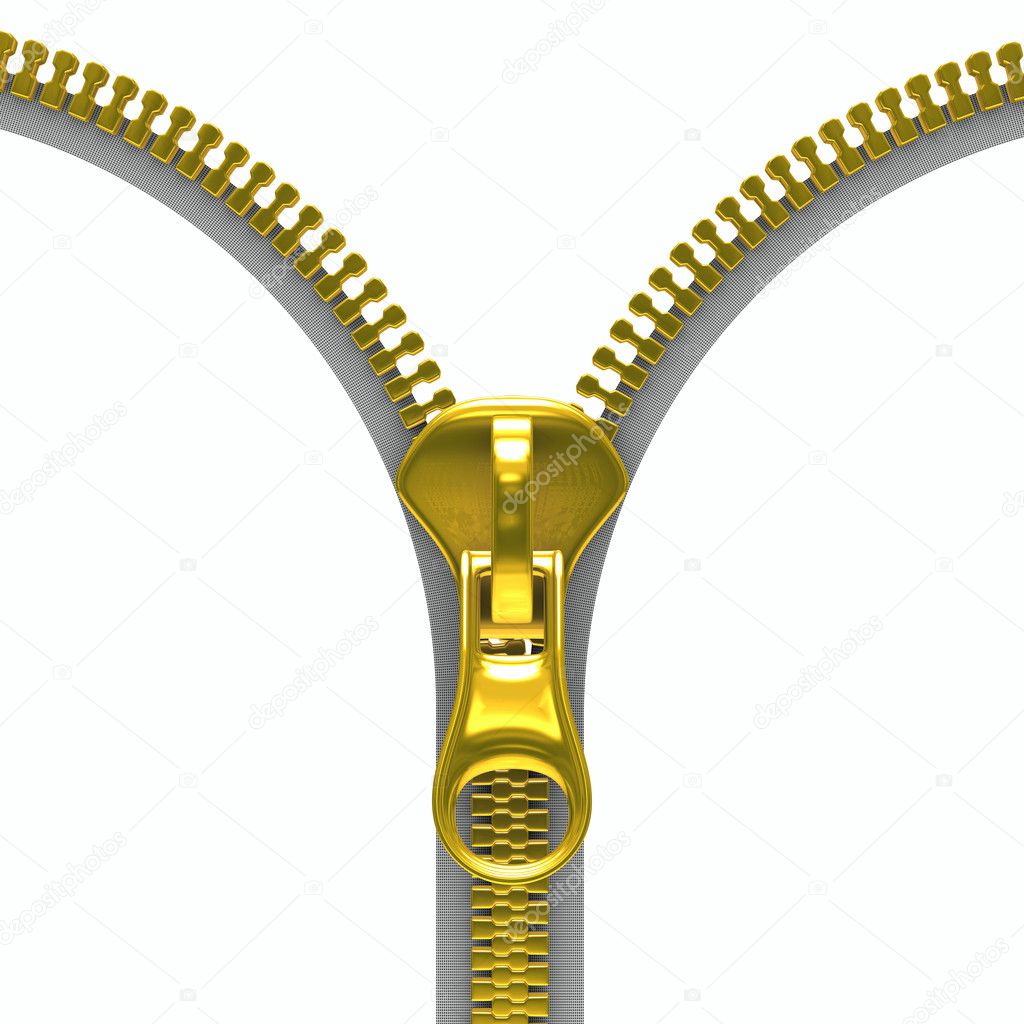 Zipper White Background Isolated Image Stock Photo by ©ISergey 4590150