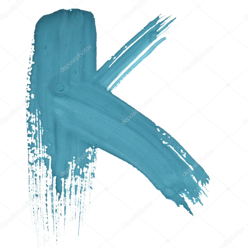 Letter K — Stock Photo © Zoooom #4553505