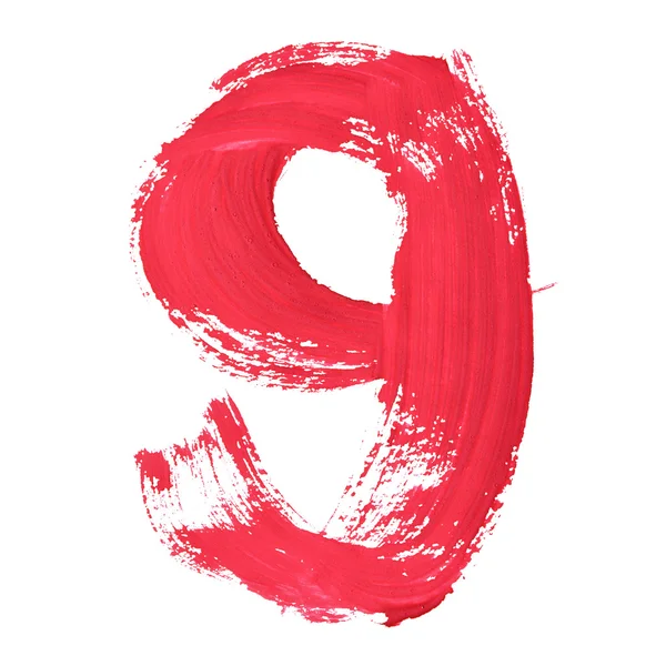 Red handwritten letters — Stock Photo © Zoooom #4652169