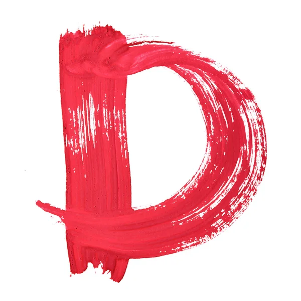 Red handwritten letters — Stock Photo © Zoooom #4652169