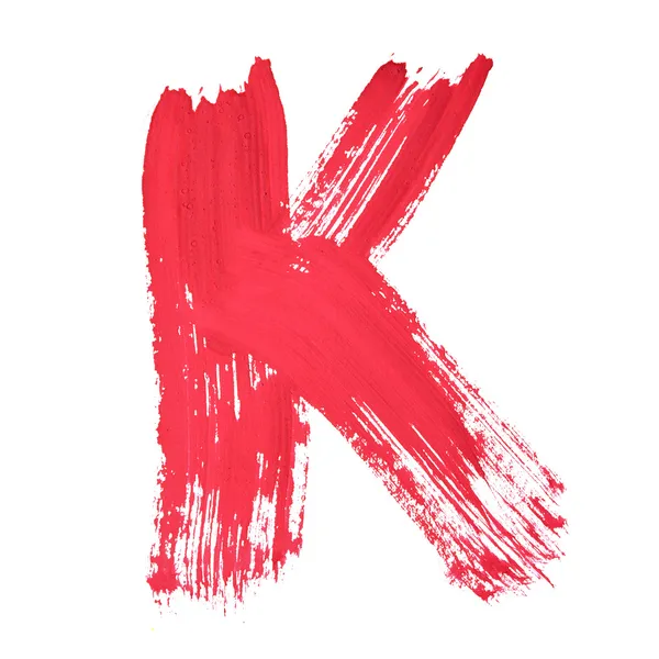 Red handwritten letters — Stock Photo © Zoooom #4652189