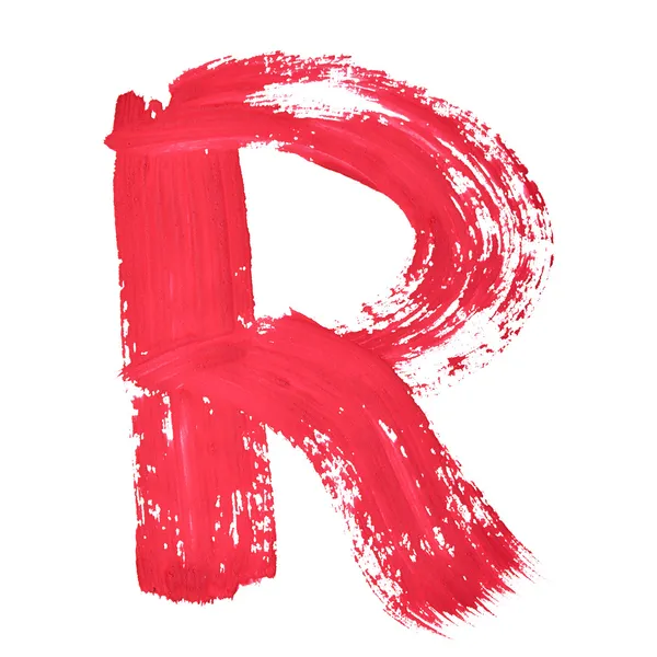 Red handwritten letters — Stock Photo © Zoooom #4652189