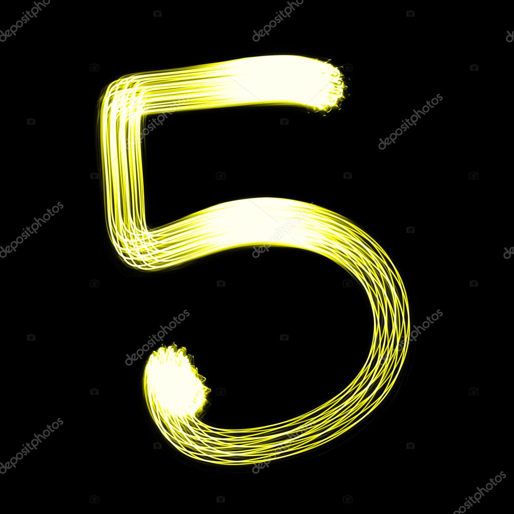 Created by light digits — Stock Photo © Zoooom #4919662