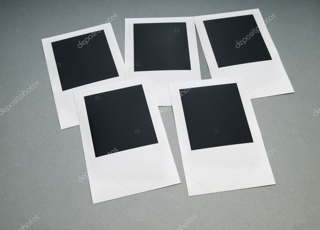 Designer concept - blank photo frames for your photos Stock Photo by ...