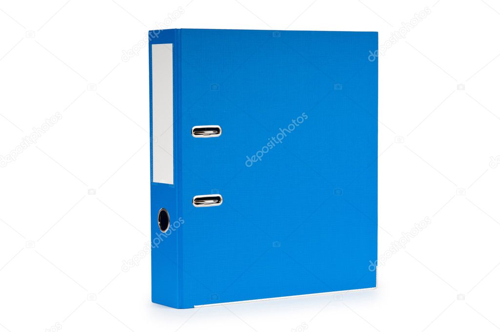 Office folders isolated on the white background — Stock Photo © Elnur ...