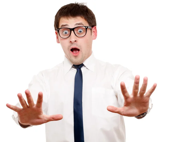 Scared man — Stock Photo © logoff #5029209