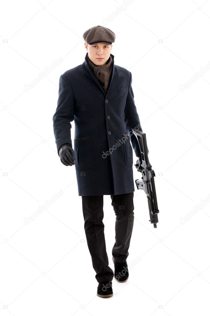 Young man walking Stock Photo by ©logoff 5029783