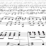 Music Notes Texture — Stock Vector © rastudio #5817638