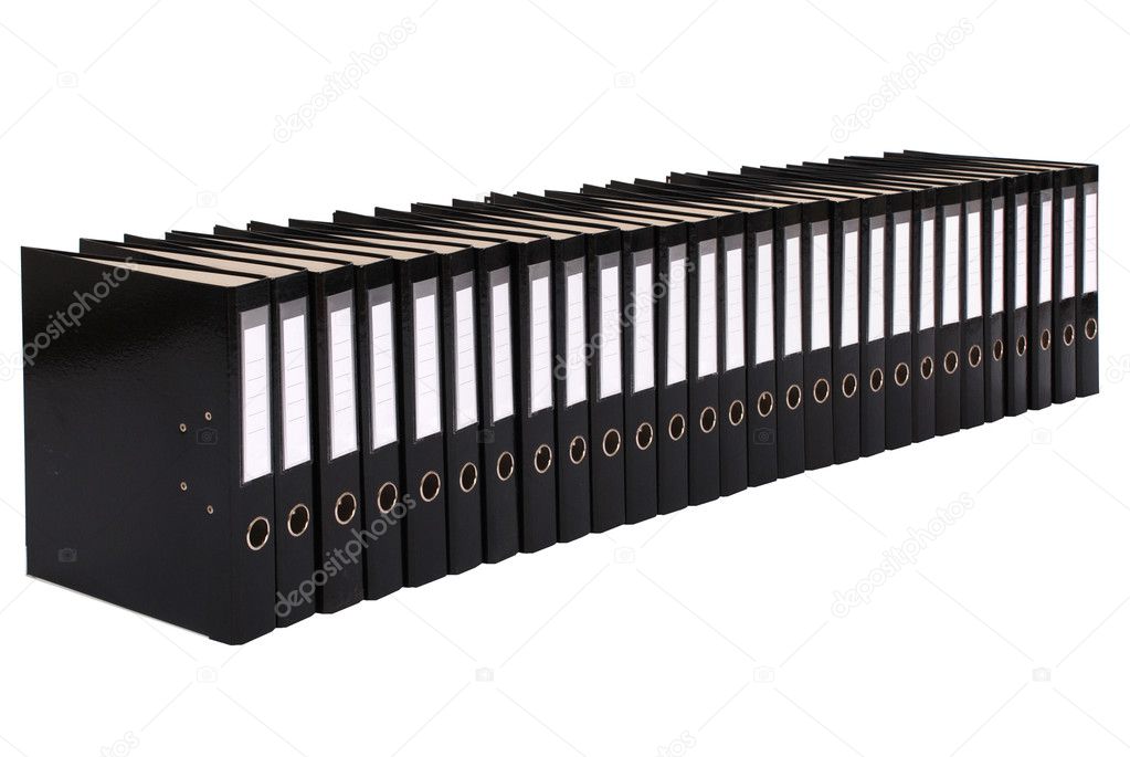 Many the big black folders Stock Photo by ©akova777 4185469