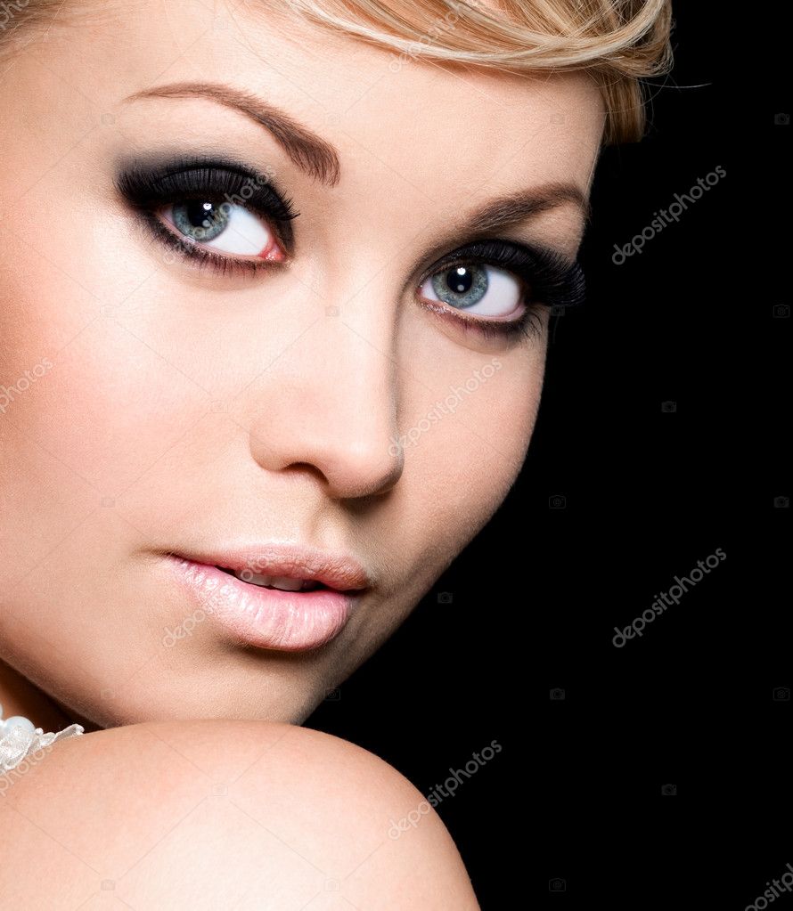 Fashion female make-up — Stock Photo © valuavitaly #4094302