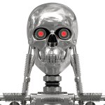 Cyborg Human Skeleton Android 3D — Stock Photo © eyeidea #7975424