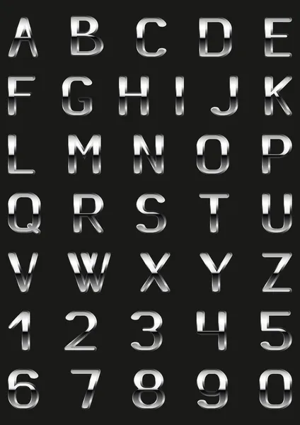 Metal fonts Stock Vectors, Royalty Free Metal fonts Illustrations ...