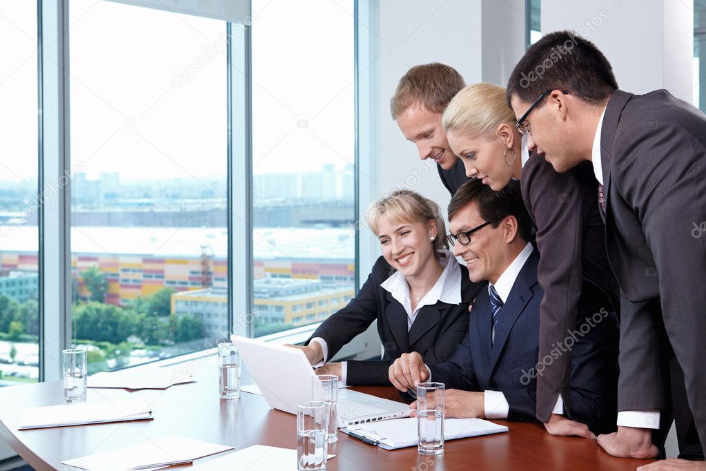 Discussion of sales — Stock Photo © Deklofenak #4593604