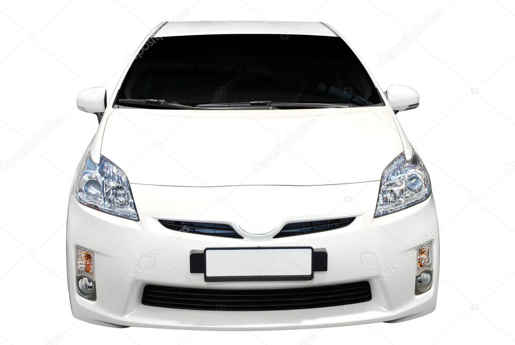 Hybrid car isolated front view – Stock Editorial Photo © goceristeski ...