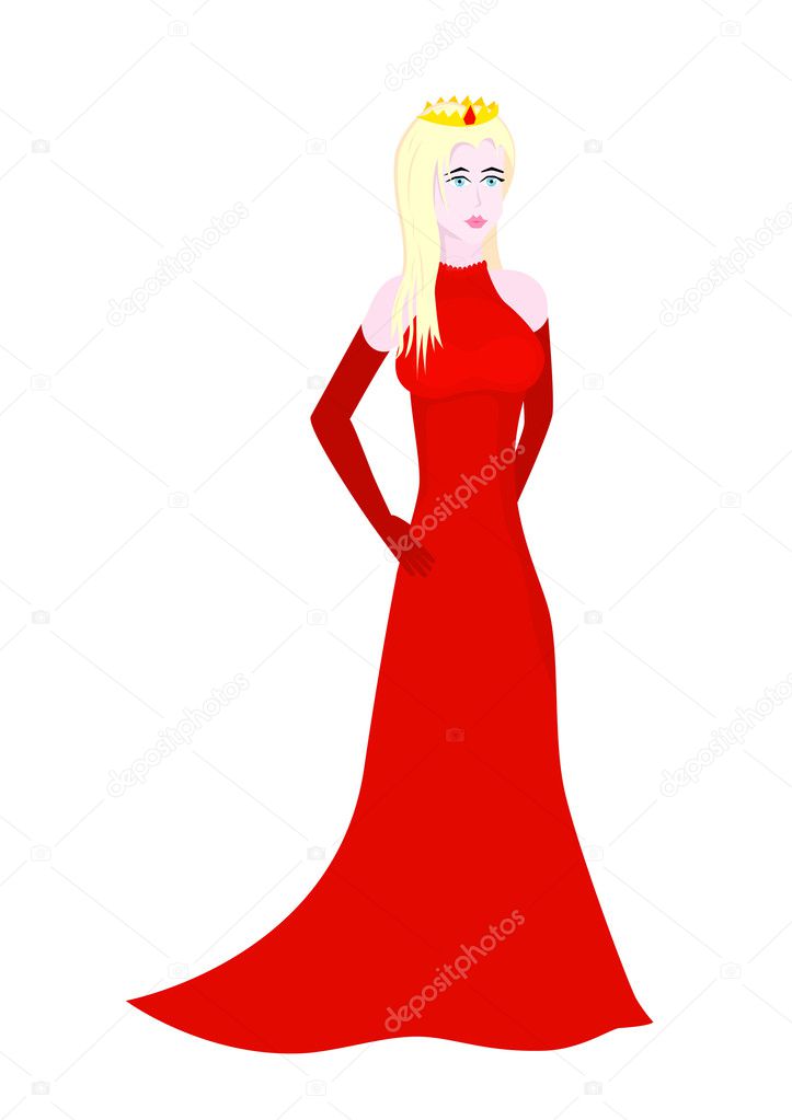 Beautiful Princess Stock Vector Image By ©roman Volkov 3966708