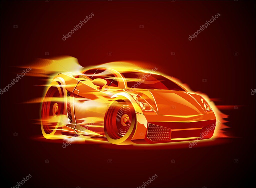 Vector modern cartoon car — Stock Vector © mechanik #4424336 Vector modern cartoon car — Stock Vector © mechanik #4424336