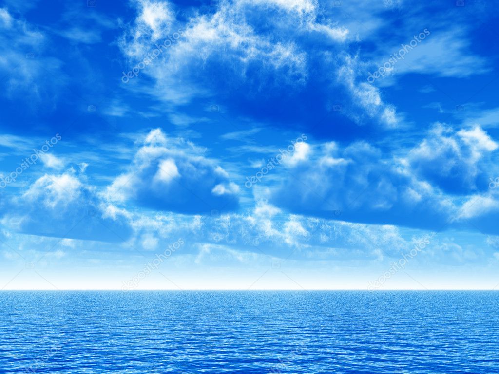 Sky and sea Stock Photo by ©Serp77 4341266