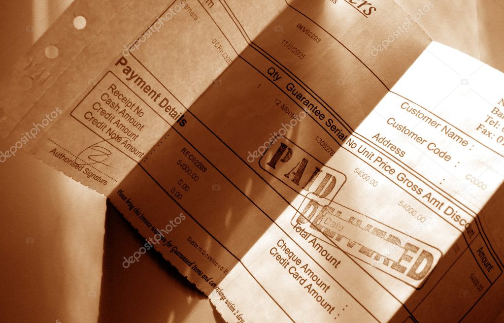 Invoice — Stock Photo © janaka #3971982