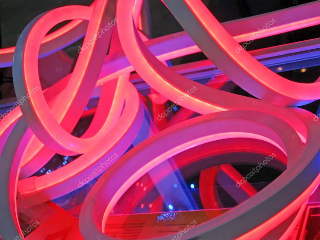 Abstract plastic tube construction, industry details. — Stock Photo ...