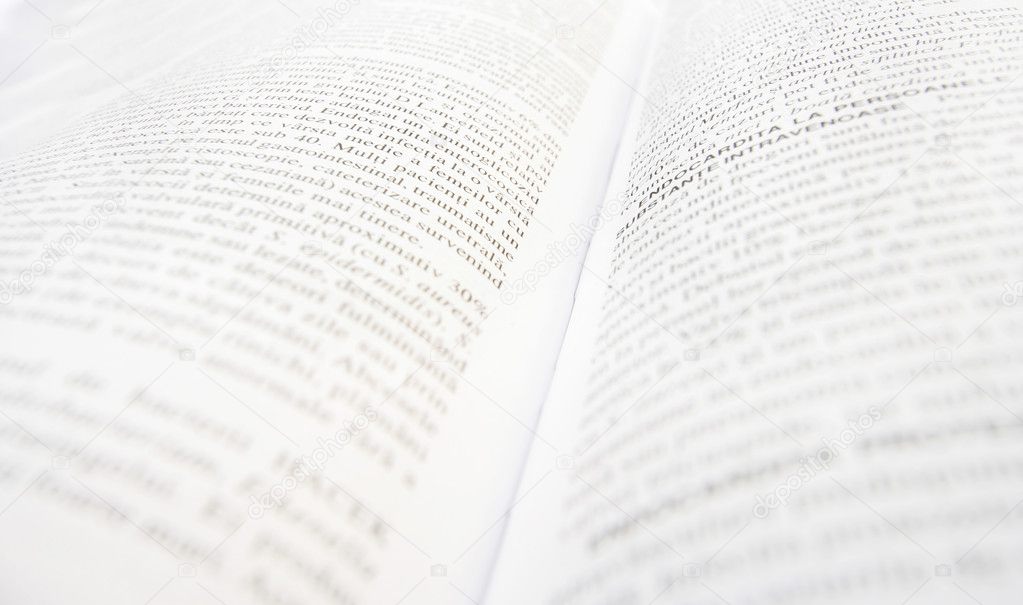 Opened book — Stock Photo © arosoft #5340913