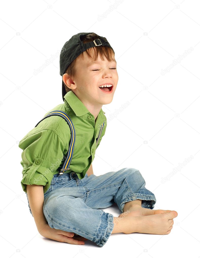 Portrait of young boy — Stock Photo © paleka #5256009