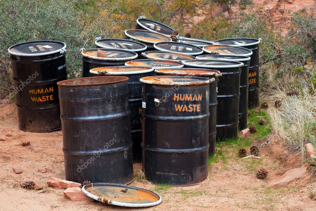 Human Waste Barrels — Stock Photo © nstanev #4275264