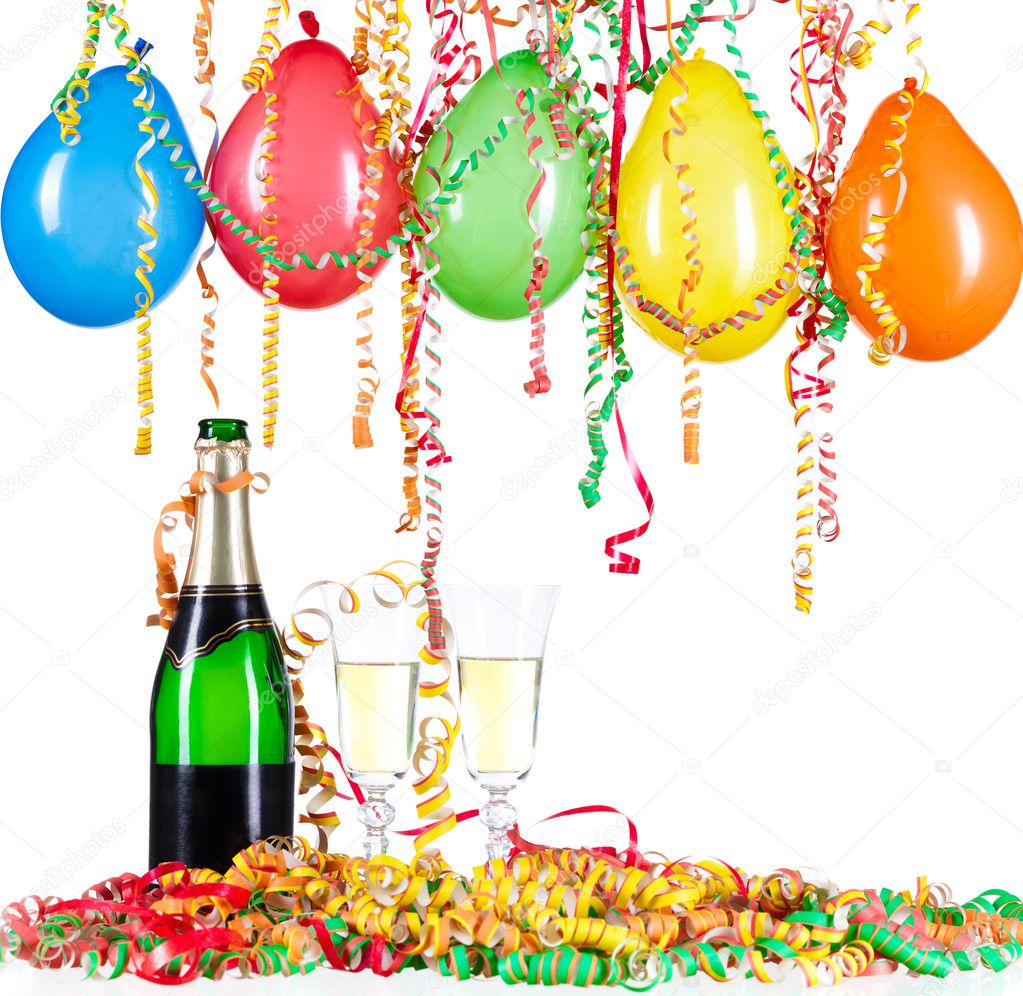 Champagne festif image libre de droit par wacpan © #4516401