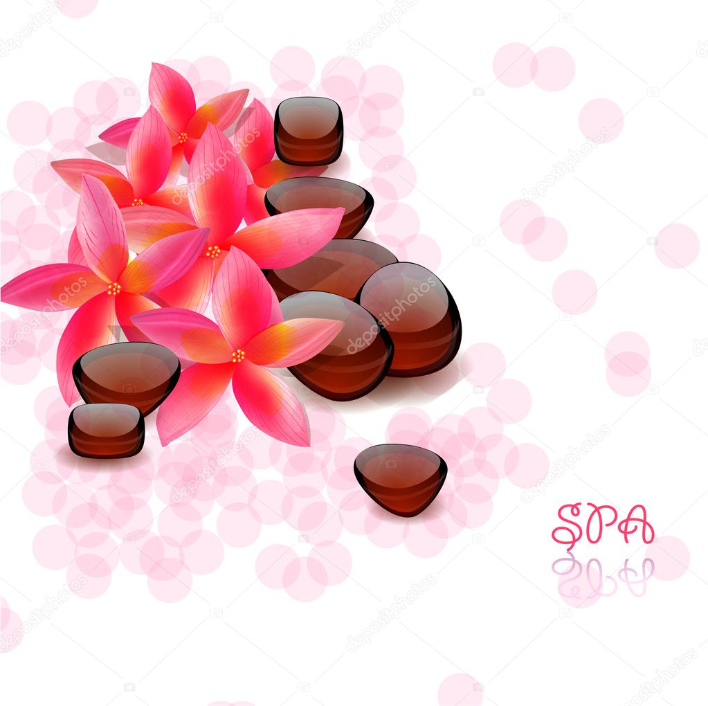 Spa border design — Stock Vector © averych #5216225