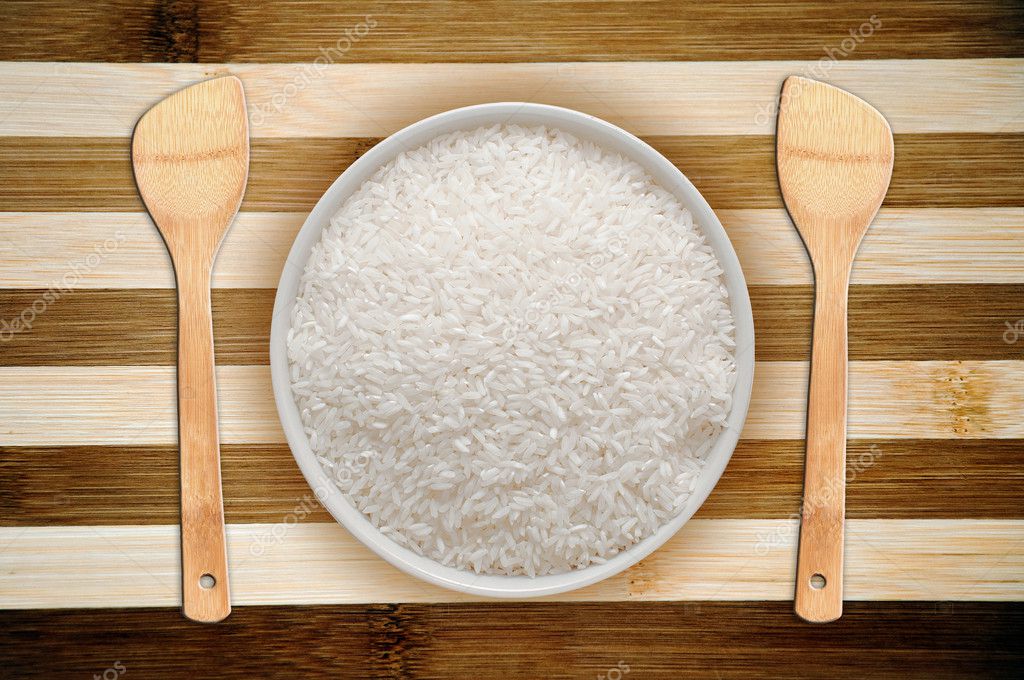 Bowl of rice — Stock Photo © stevanovicigor #4259347