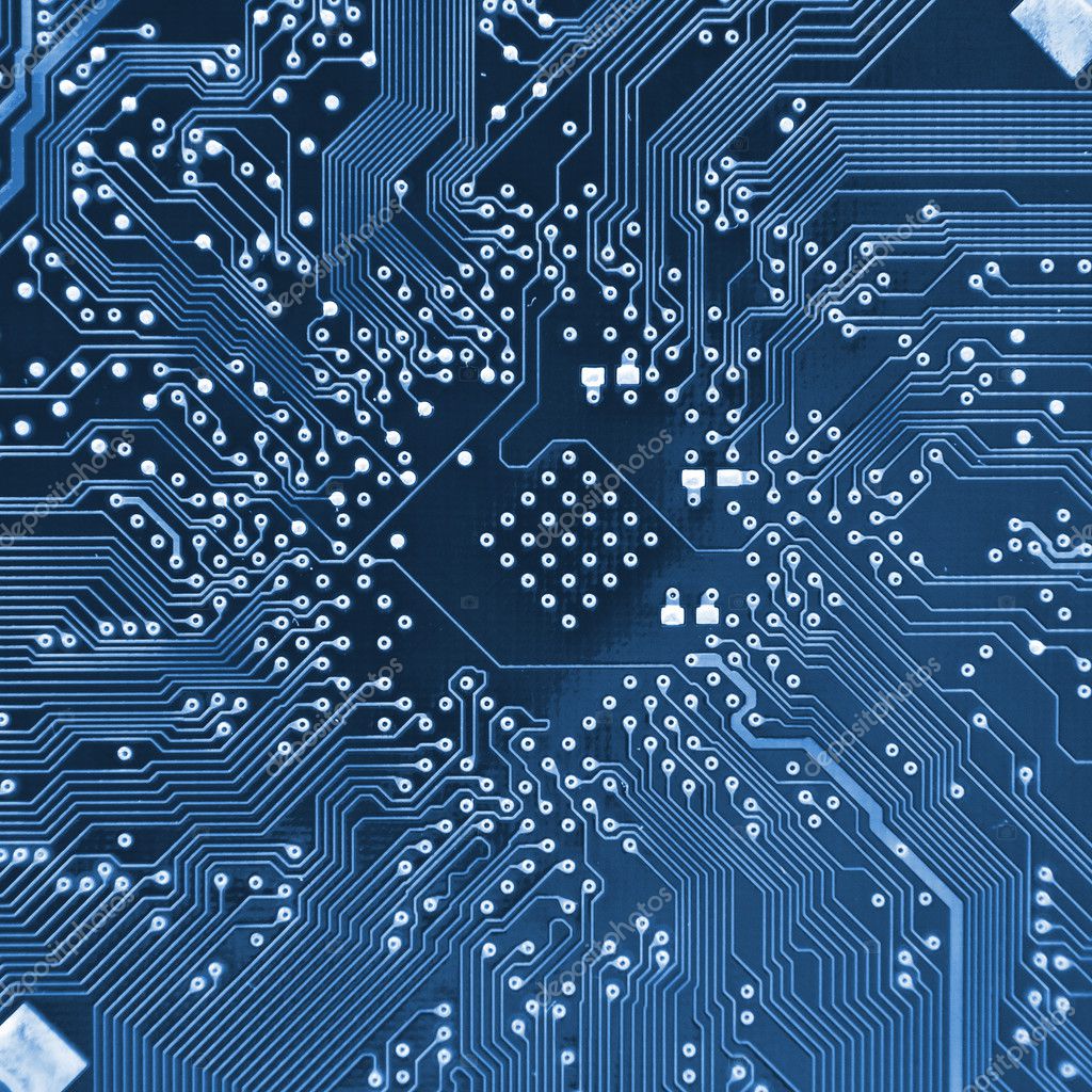 Computer electronic circuit — Stock Photo © Nomadsoul1 #4886264